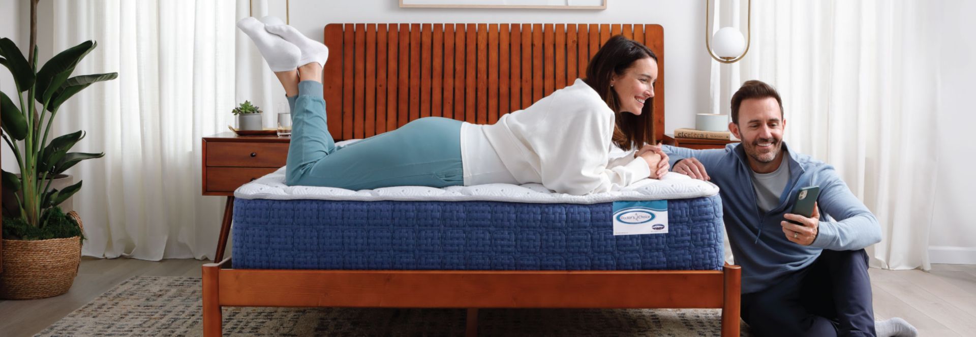Denver mattress bed in a box store